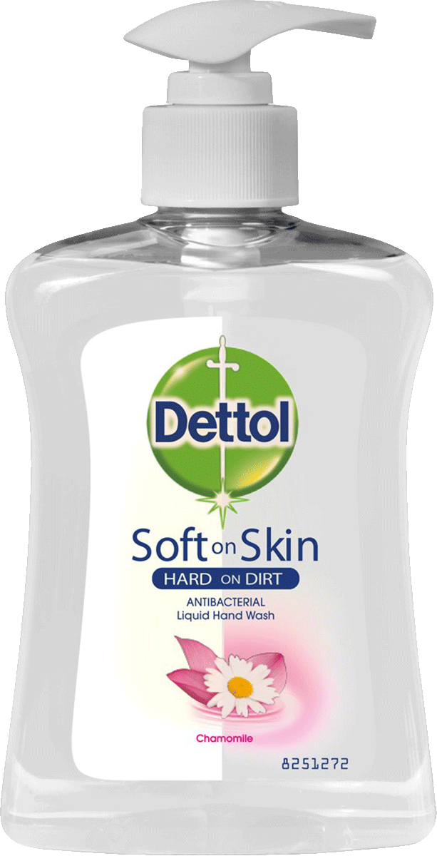 Dettol Αντιβακτηριδιακό Υγρό Κρεμοσάπουνο Chamomile, 250ml | Dettol