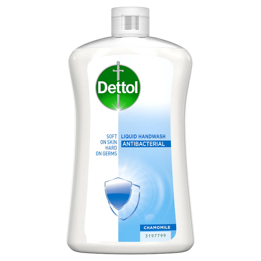Dettol Αντιβακτηριδιακό Υγρό Κρεμοσάπουνο Ανταλλακτικό Chamomile 750ml ...